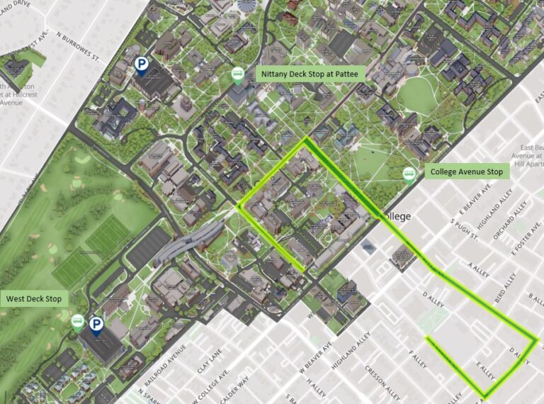 Festival Parking, Bus Service and Map - Central Pennsylvania Festival ...